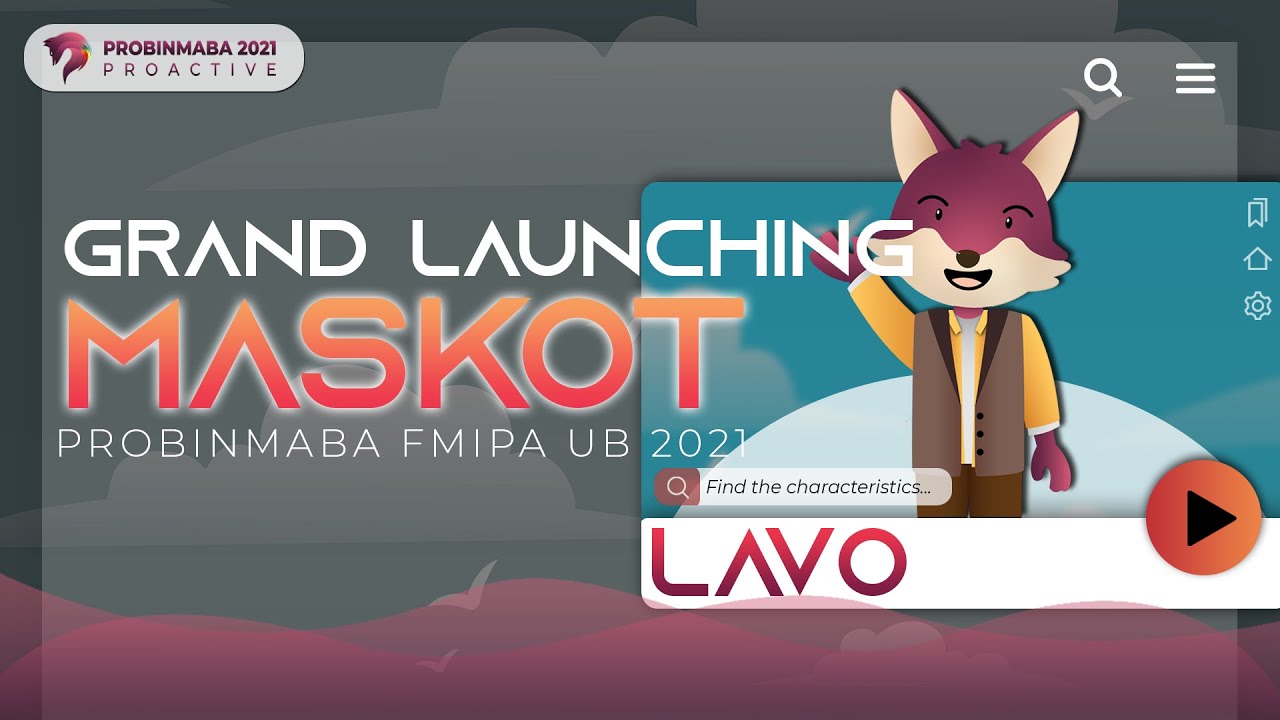 GRAND LAUNCHING MASKOT PROBINMABA FMIPA UB 2021 - YouTube