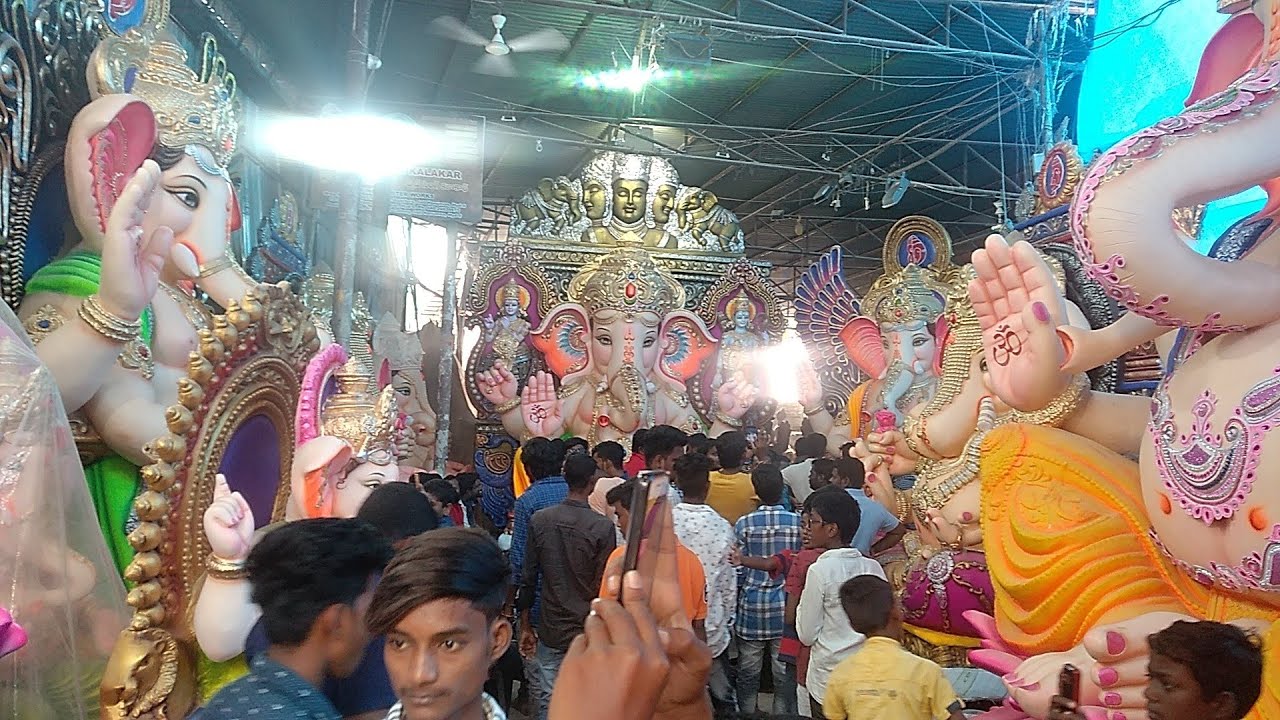 #Dhoolpet ganesh idols 2019 part 22 - YouTube