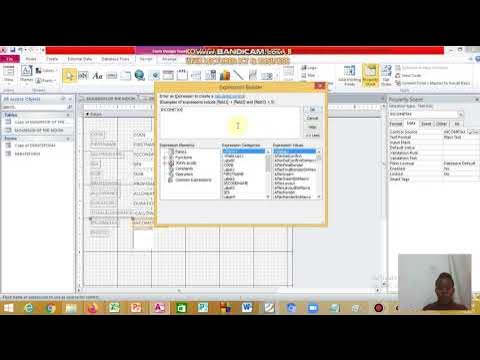 CALCULATING TOTAL IN MS ACCESS USING THE DESIGN VIEW - YouTube