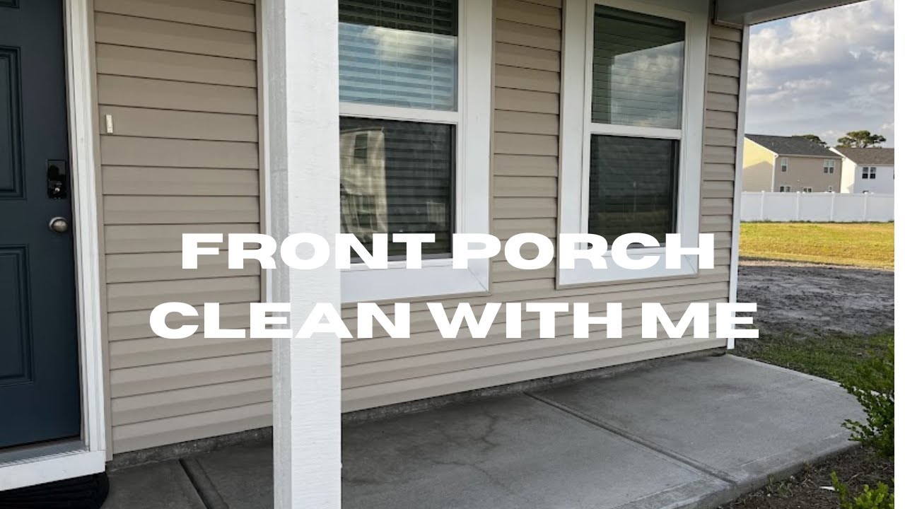 Episode One front Porch Clean and Decorate with Me - YouTube