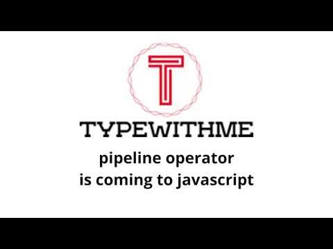 The pipeline operator is coming to javascript - YouTube