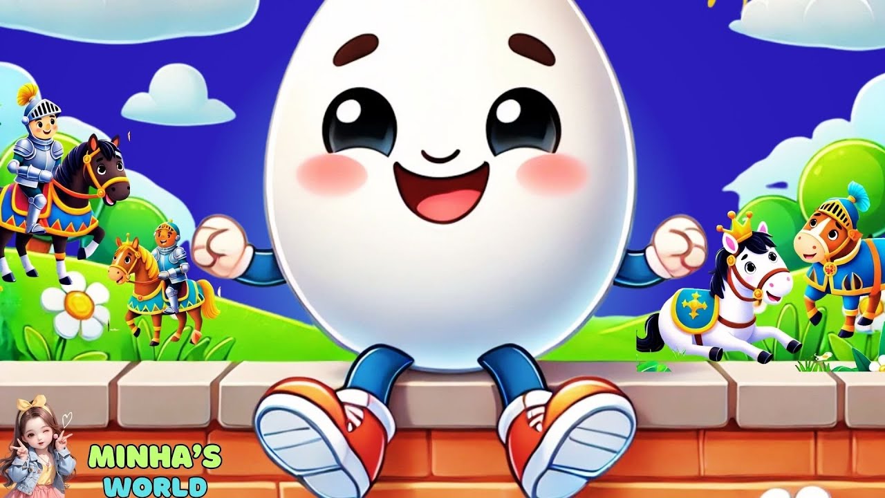 Humpty Dumpty Nursery Rhyme | Super Simple Songs | Minha's World 🌎 ...