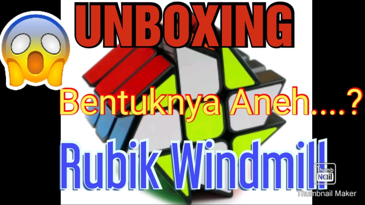 Unboxing Rubik Windmill_Tutorial Rubik #HzChanel - YouTube