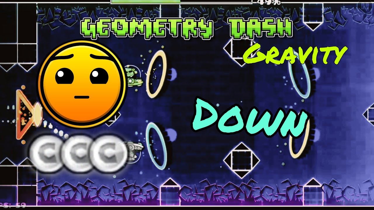 Down - By: Nejik [Geometry Dash Gravity] - YouTube