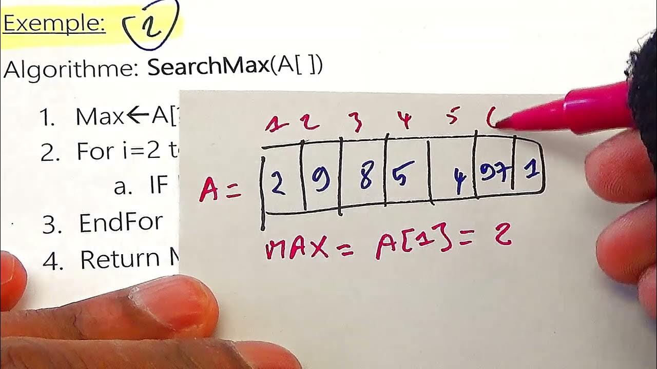 Algorithmique/ Complexité, Bout pseudo-code (PART 1) - YouTube Algorithmique/ Complexité, Bout pseudo-code (PART 1) - YouTube