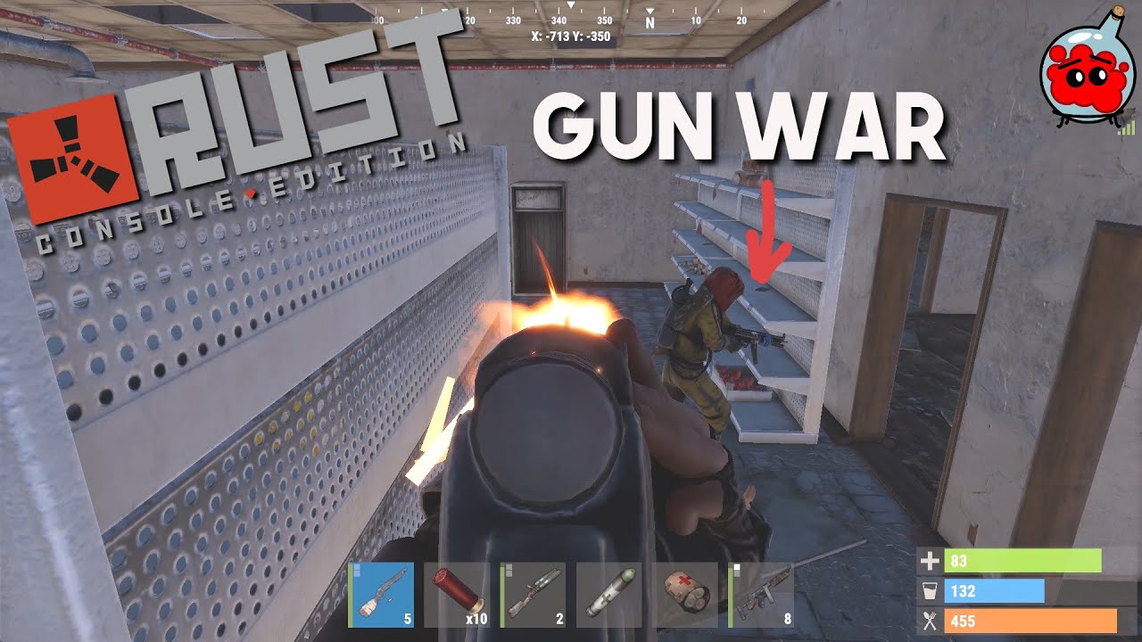 Easy guns with greed | Rust Console 🏹 Solo Official PvP | Solo Survival ...