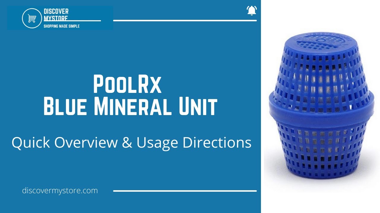Poolrx Blue Mineral Unit - YouTube