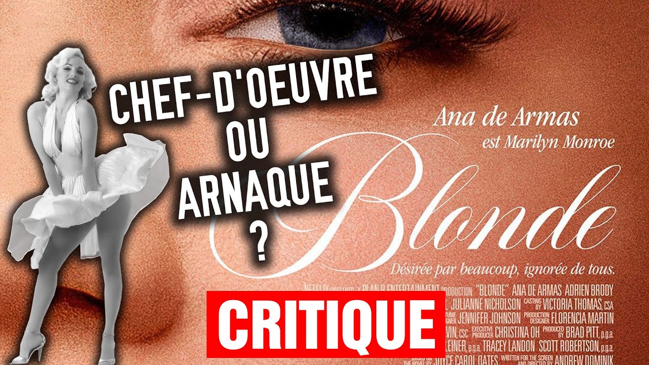 BLONDE - CRITIQUE (NETFLIX) - YouTube