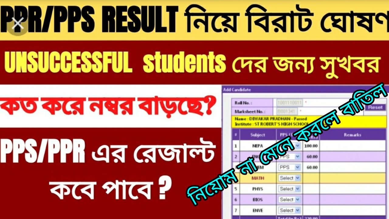 PPR OR PPS all rules for H.S 2023 || কিভাবে নম্বর বাড়াবো // নাম্বার ...