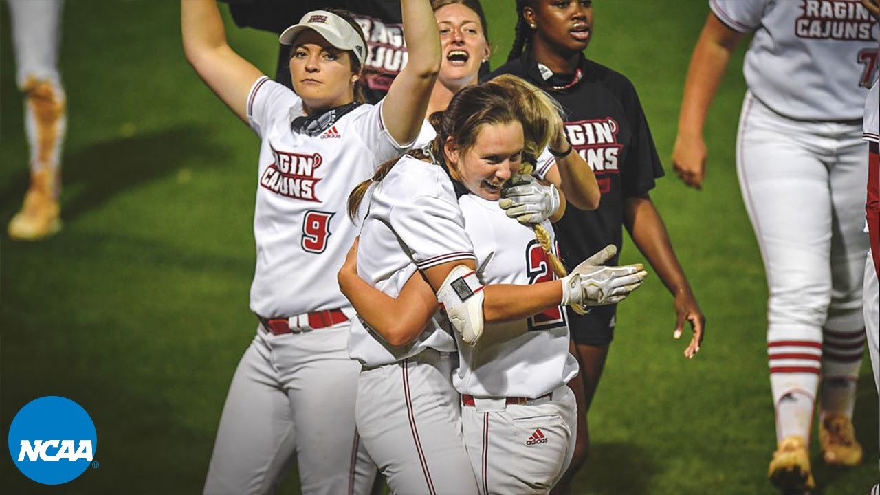 Louisiana softball walks off vs. George Washington in NCAA regionals ...