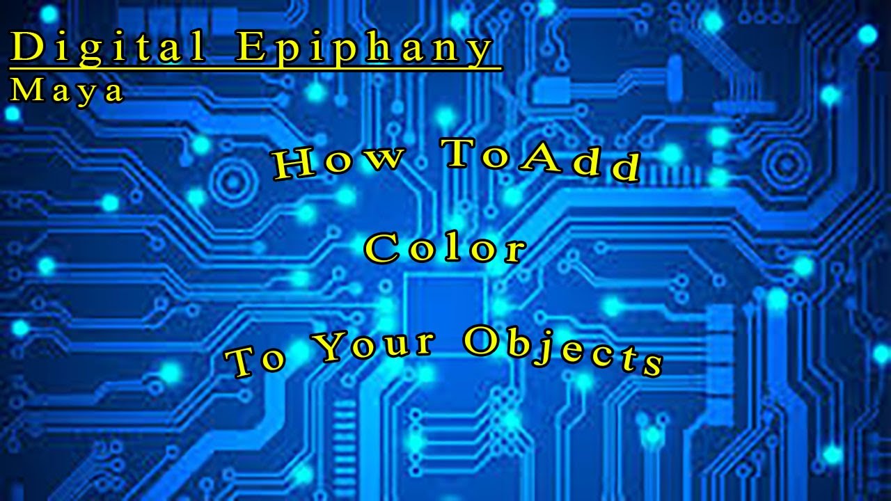 Maya Tutorial How To Add Color To Your Objects YouTube maya-tutorial-how-to-add-color-to-your-objects-youtube