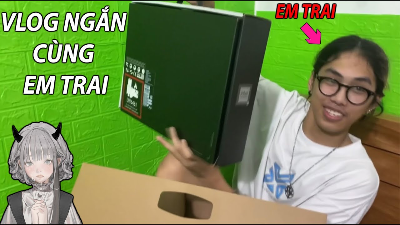 TÔI ĐI MUA MÁY TÍNH MỚI CÙNG EM TRAI | GNDTT - YouTube