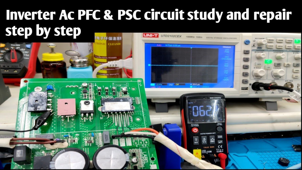 Inverter Ac PFC & PSC circuit study and repair step by step | Qphix ...
