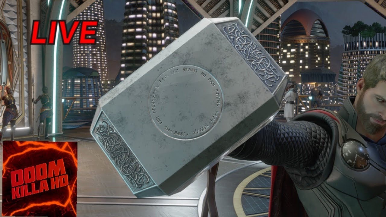 MARVEL'S AVENGERS LIVE : NEW THOR BUILD / COSMIC THREAT / RAID PREP ...