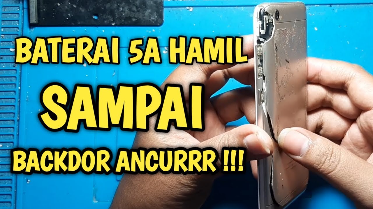 How to change Redmi 5a battery | Cara mengganti baterai Redmi 5a - YouTube