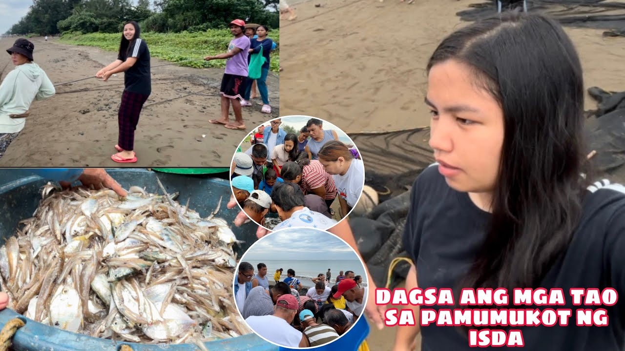 GRABE DAGSA ANG MGA TAO SA PAMUMUKOT NG ISDA | BOLINAO & TAMBONG FISH ...