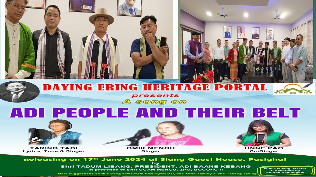 Realising Ceremony of the Song "ADI PEOPLE & THEIR BELT " 17th June ...