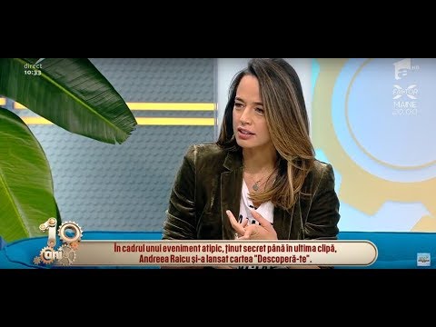 Andreea Raicu a lansat cartea \