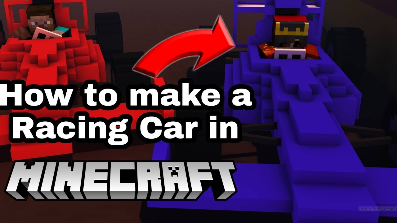 How to make a Racing Car in Minecraft ? | Mine Hackzz - YouTube