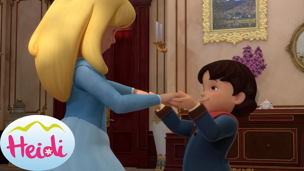 Heidi and Clara meet again ️ - Heidi's Adventures Season 2 🗻🌷 - Cartoons For Kids🏔🌼 - YouTube