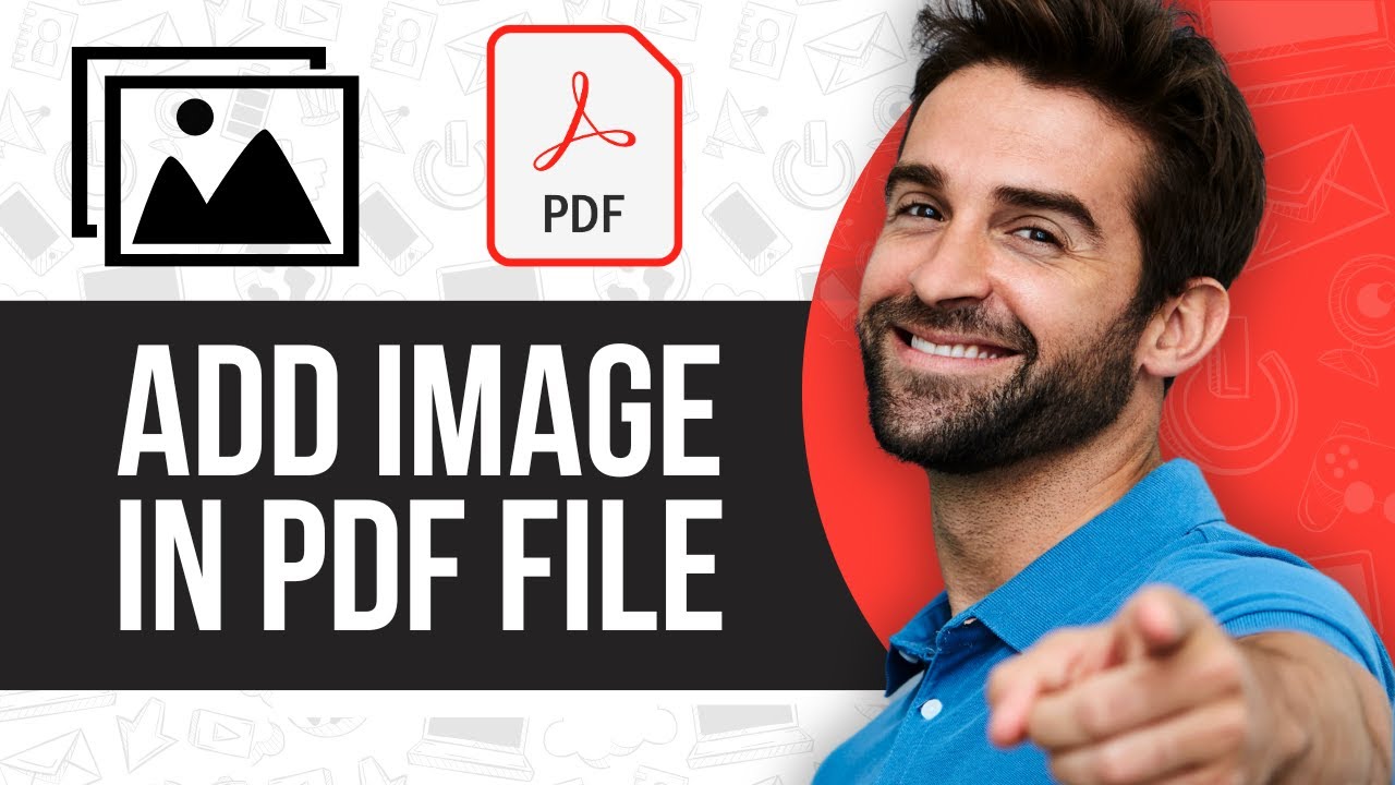 How to Add Image in PDF File | Insert Pictures 2024 - YouTube