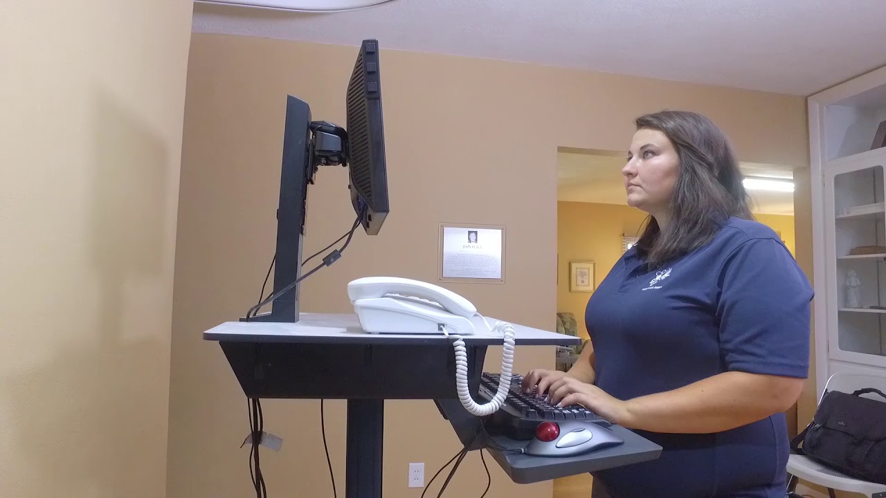 Office Ergonomics - Assistive Technology St. Ambrose University - YouTube