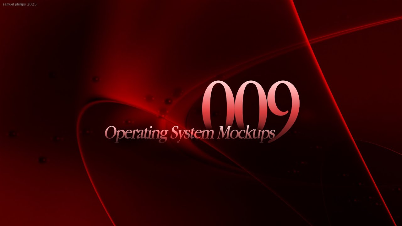 Operating System Mockups 009 | samuelphillips03 - YouTube