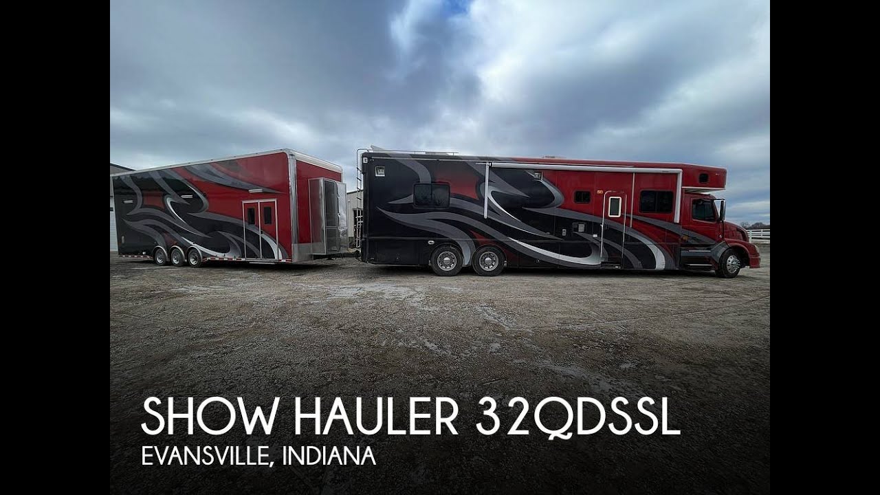 Used 2007 Show Hauler 32QDSSL for sale in Evansville, Indiana - YouTube