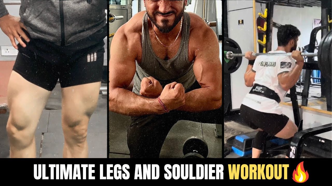 Ultimate legs and shoulder workout || compound exercises || favourite ...