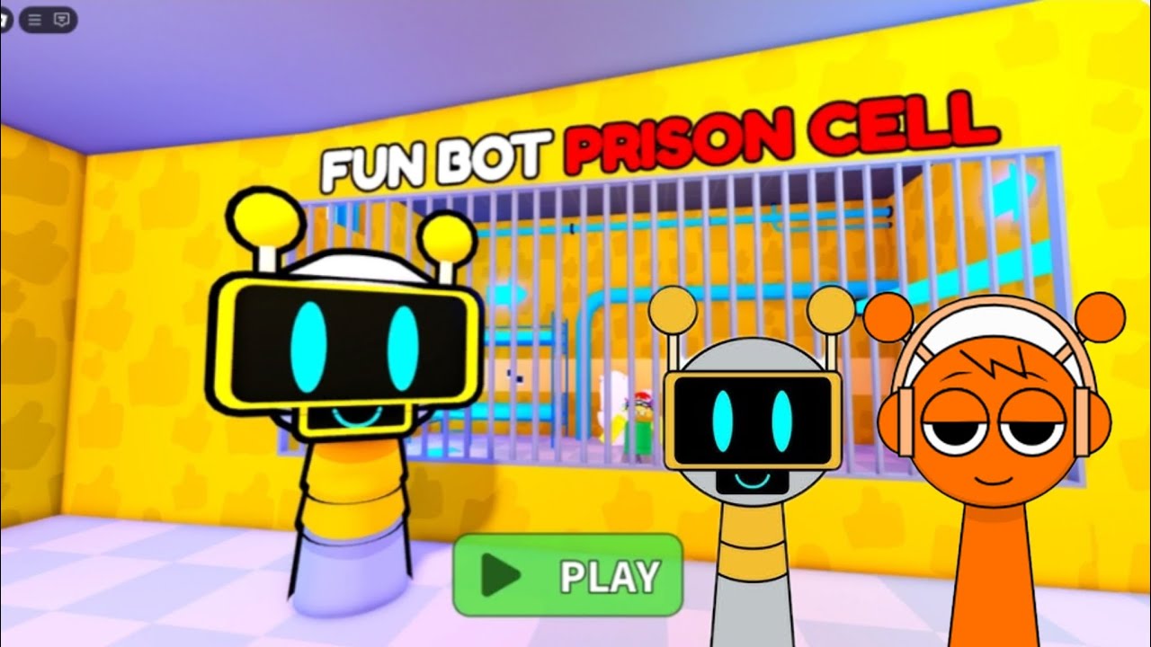 FUN BOT SPRANKI'S PRISON RUN PLAYS BY SPRUNKI OREN _ Roblox ...