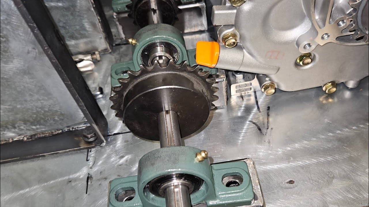 A7. 10HP DIY Diesel Generator, Power Transmission, Fabrication tips ...
