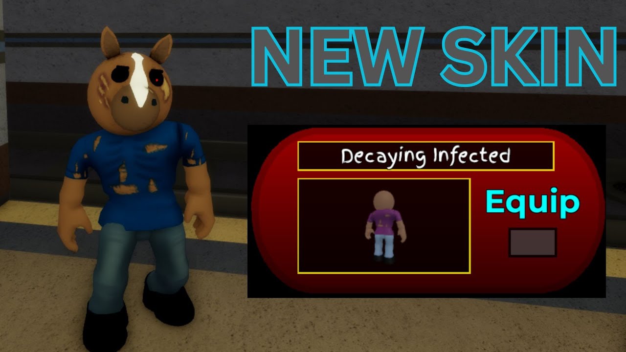 NEW DECAY INFECTED SKIN IN PIGGY - ROBLOX - YouTube
