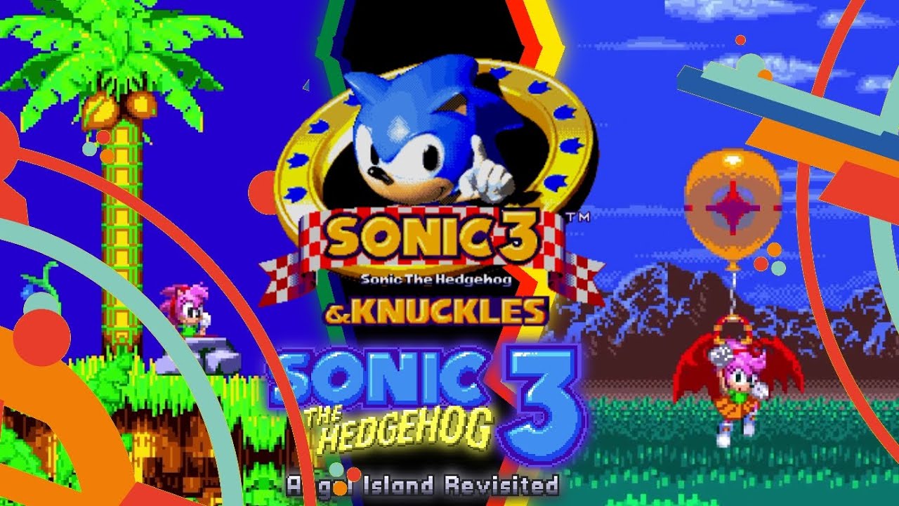 sonic 3air mods Sonic origins plus amy rose ni extra slot amy - YouTube