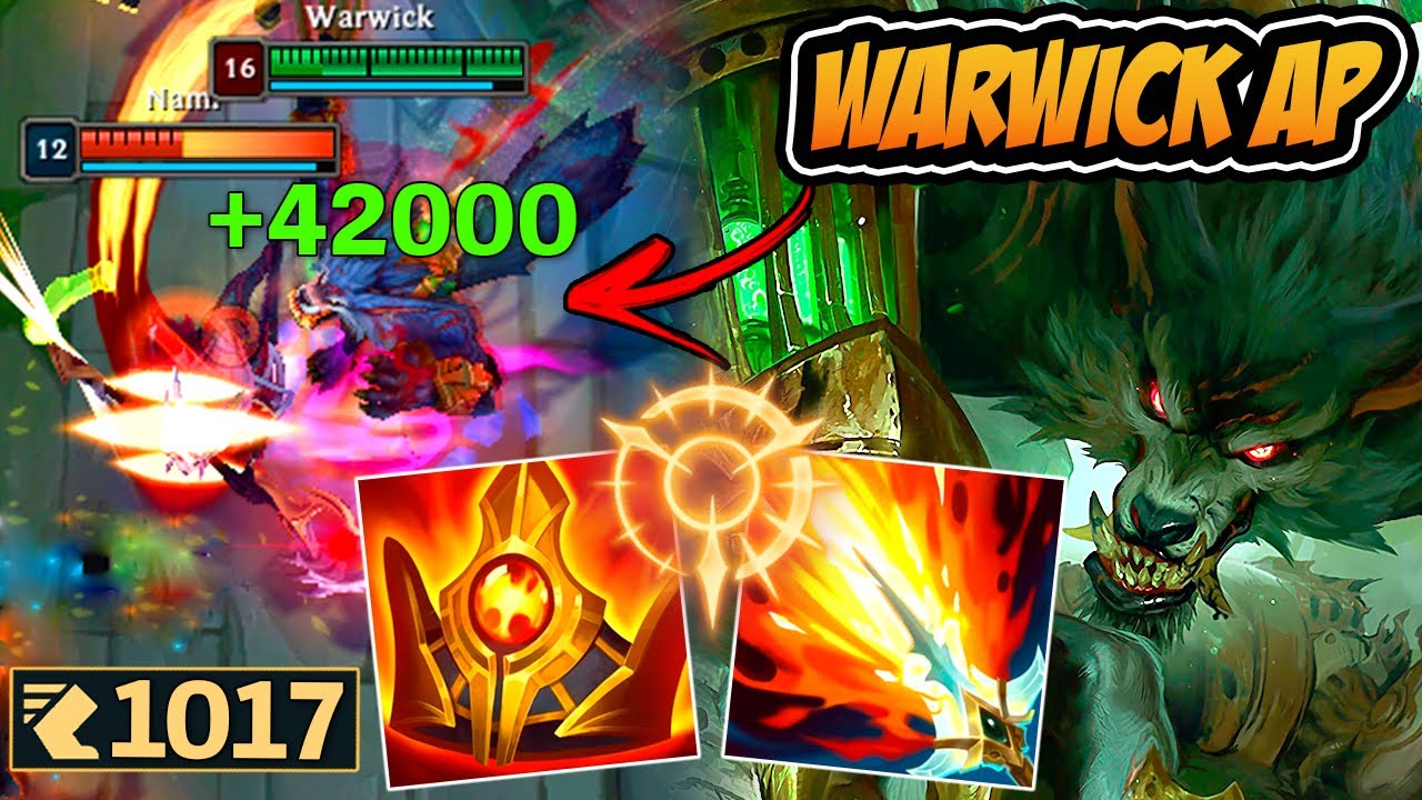 WARWICK AP DE SHURELYA FICA MUITO RÁPIDO (1017 DE MOVE SPEED) - LEAGUE ...