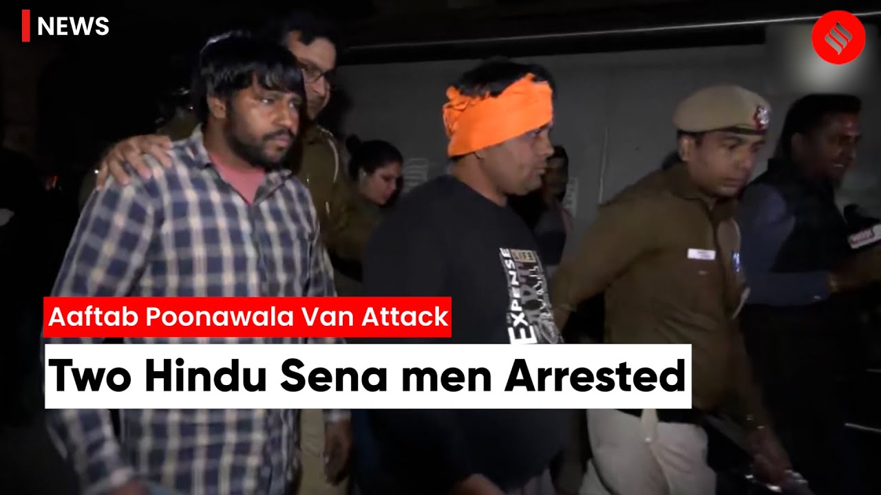 Two Hindu Sena Members Arrested For Attacking Delhi Police Van Carrying ...