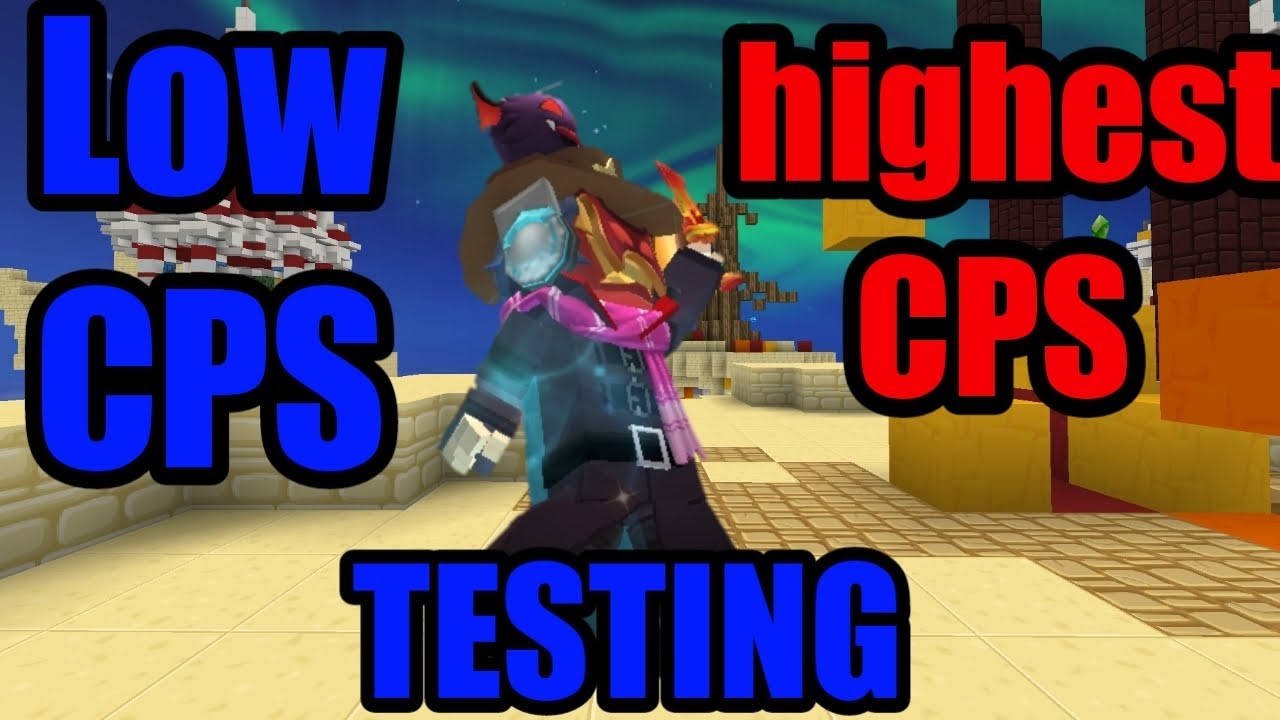 Low CPS vs High CPS which one is better in Bed Wars (blockman go) - YouTube