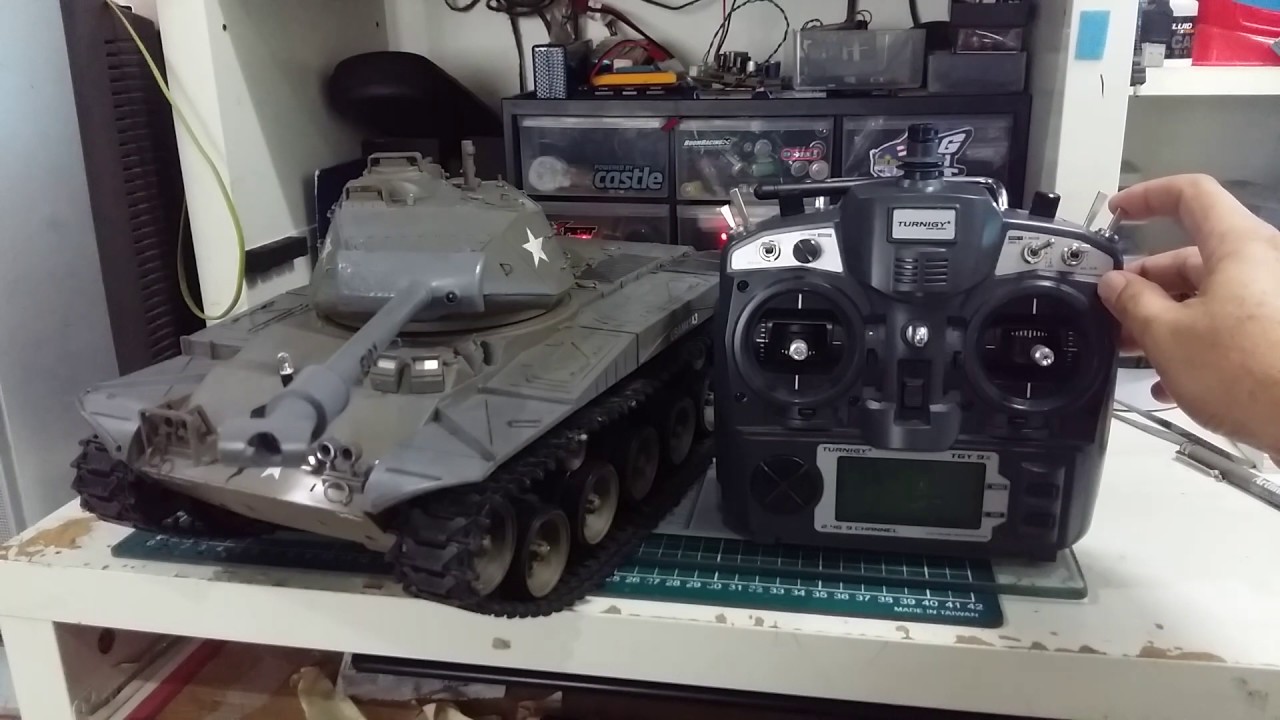 ER9X / Tanker9x with Clark TK22 Heng Long RC Tank - YouTube