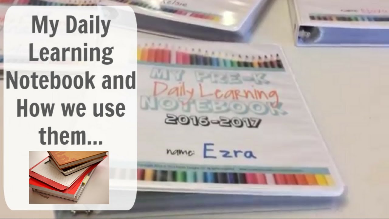 My Daily Learning Notebooks - YouTube