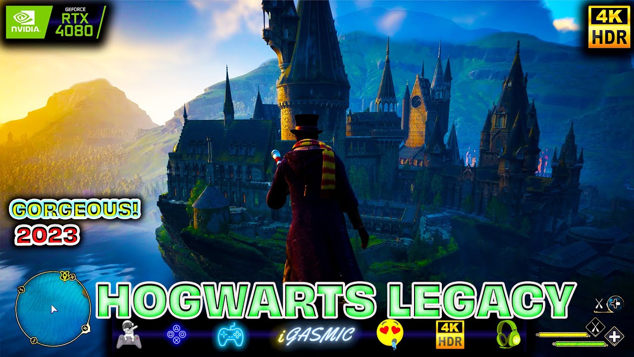 [HOGWARTS LEGACY] RTX4080 4K HDR- This game is an absolute Stunner ...