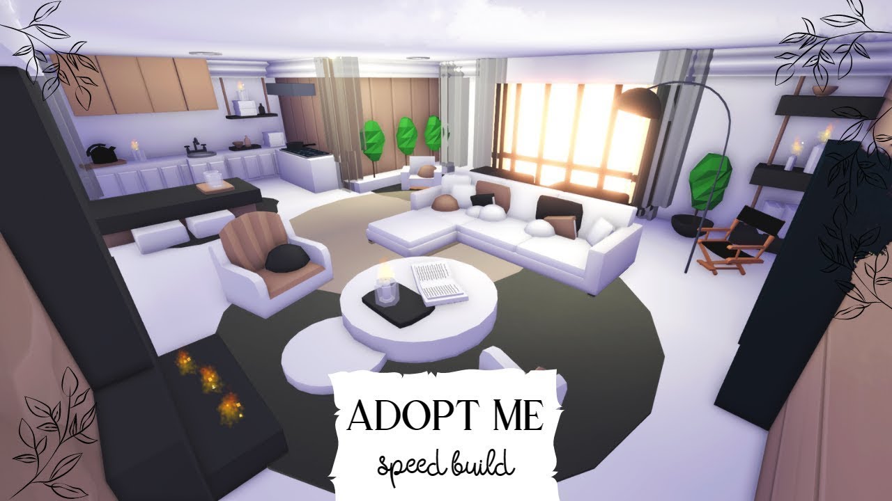 GLAMOUR VIBES MANSION - Adopt Me speed build ROBLOX - YouTube