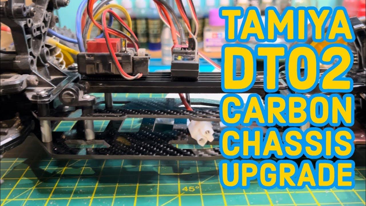 Tamiya DT02 Carbon Chassis Swap - YouTube