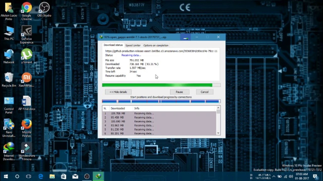How to Modify Open Gapps using 7zip Stock GoogleApps - YouTube