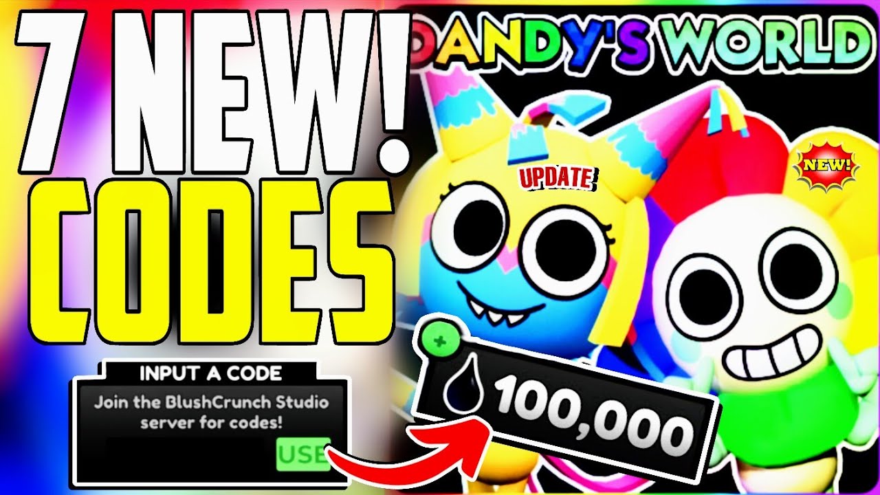 ⚠️NEW🥳[CODE]⚠️DANDY'S WORLD ROBLOX CODES IN APRIL 2025- DANDY'S WORLD NEW CODES - YouTube