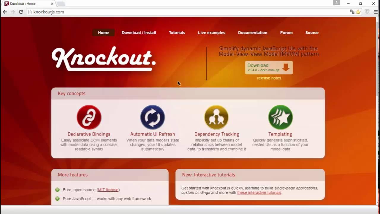 Asp.Net MVC 5 with Entity Framework and KnockoutJS and Jquey - YouTube