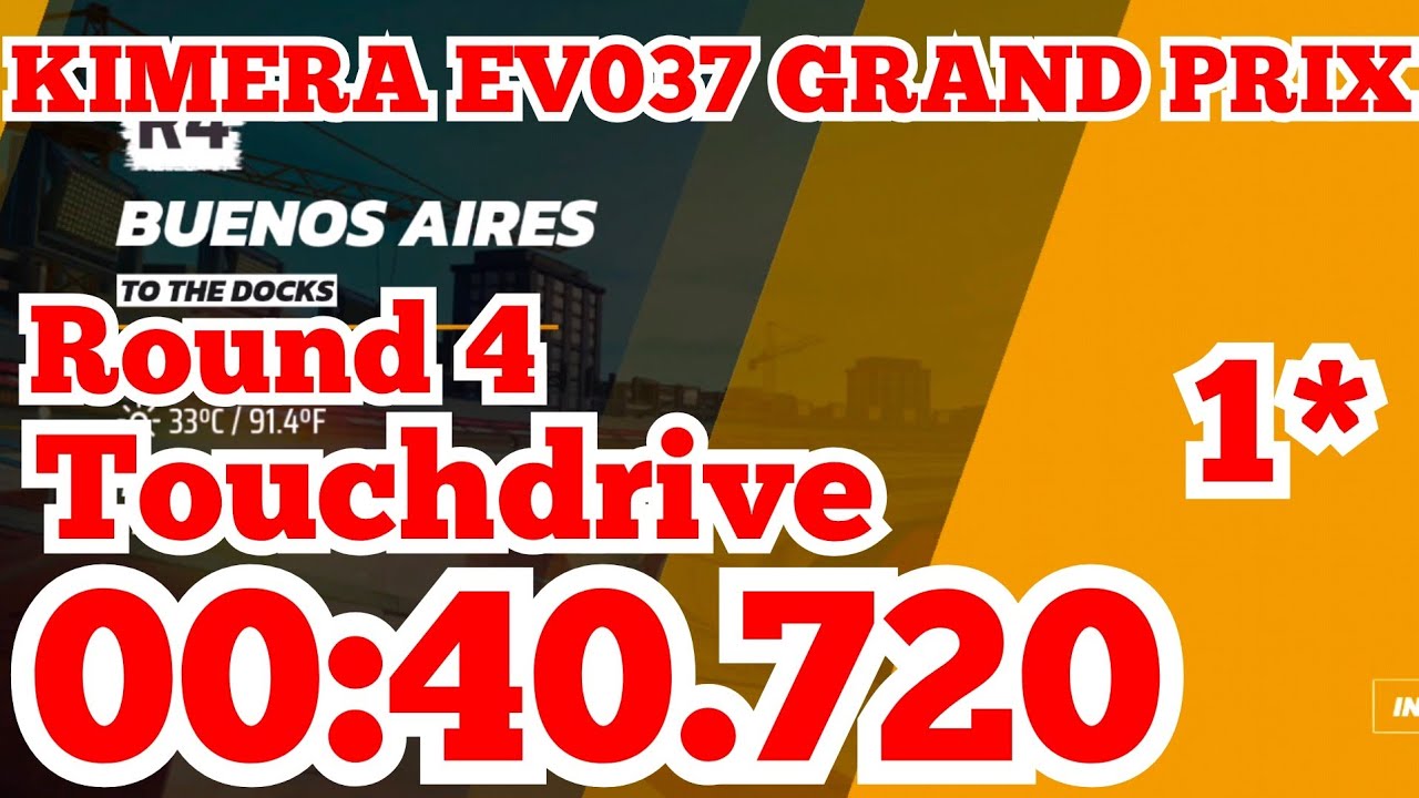 Asphalt Unite [Touchdrive] 00:40.720 | Round 4 | KIMERA EV037 GRAND ...
