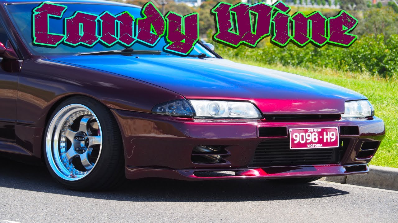 Static R32 - Candy Wine Candy Basecoat - YouTube