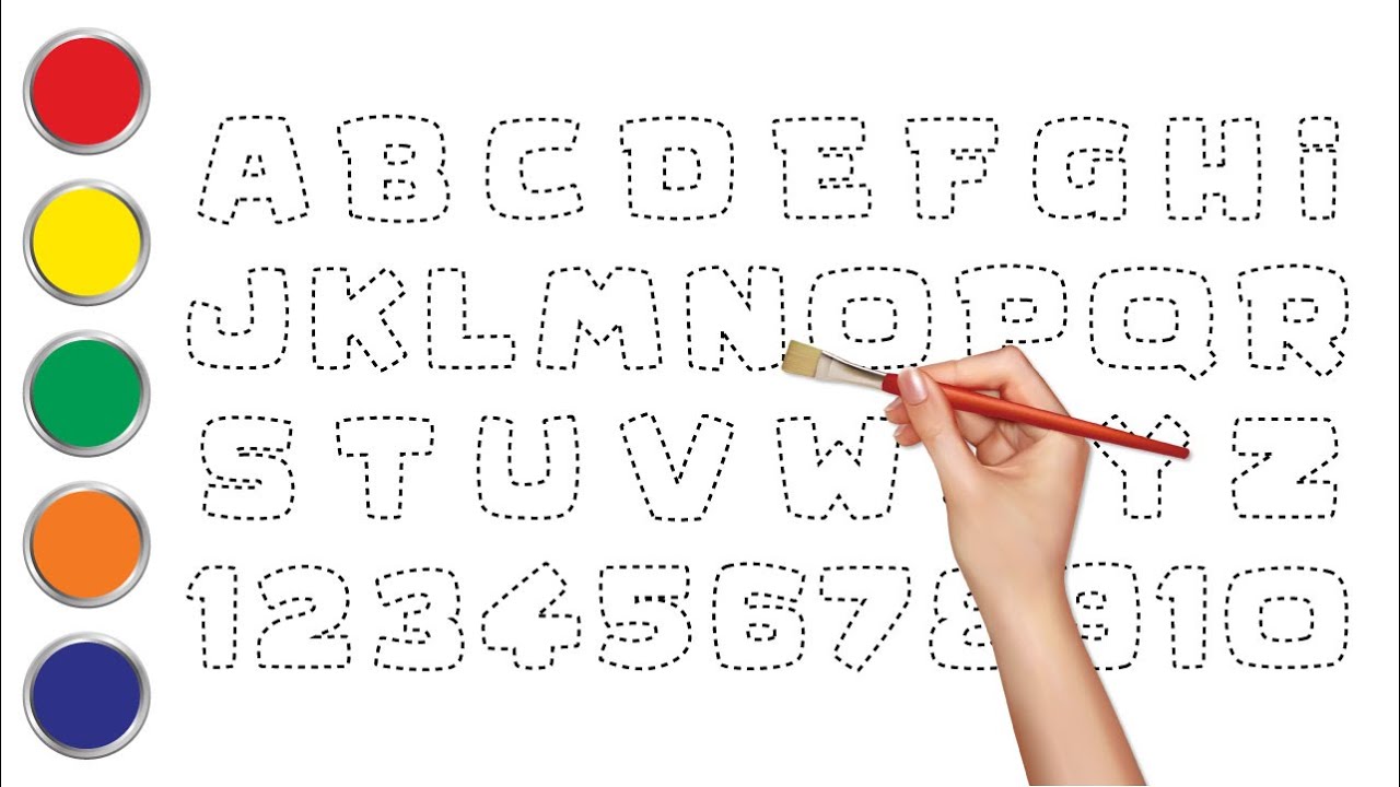 How to Write Letters for Children - Teaching Writing ABC for Preschool ...