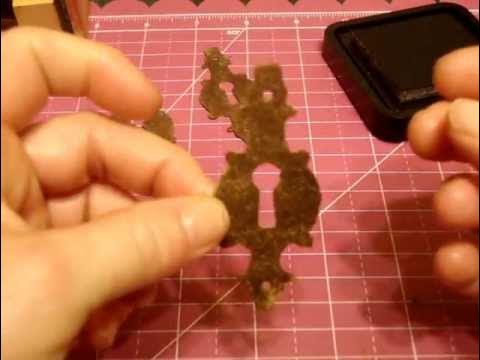 "RUSTY" Technique Tutorial (Tim Holtz) - YouTube