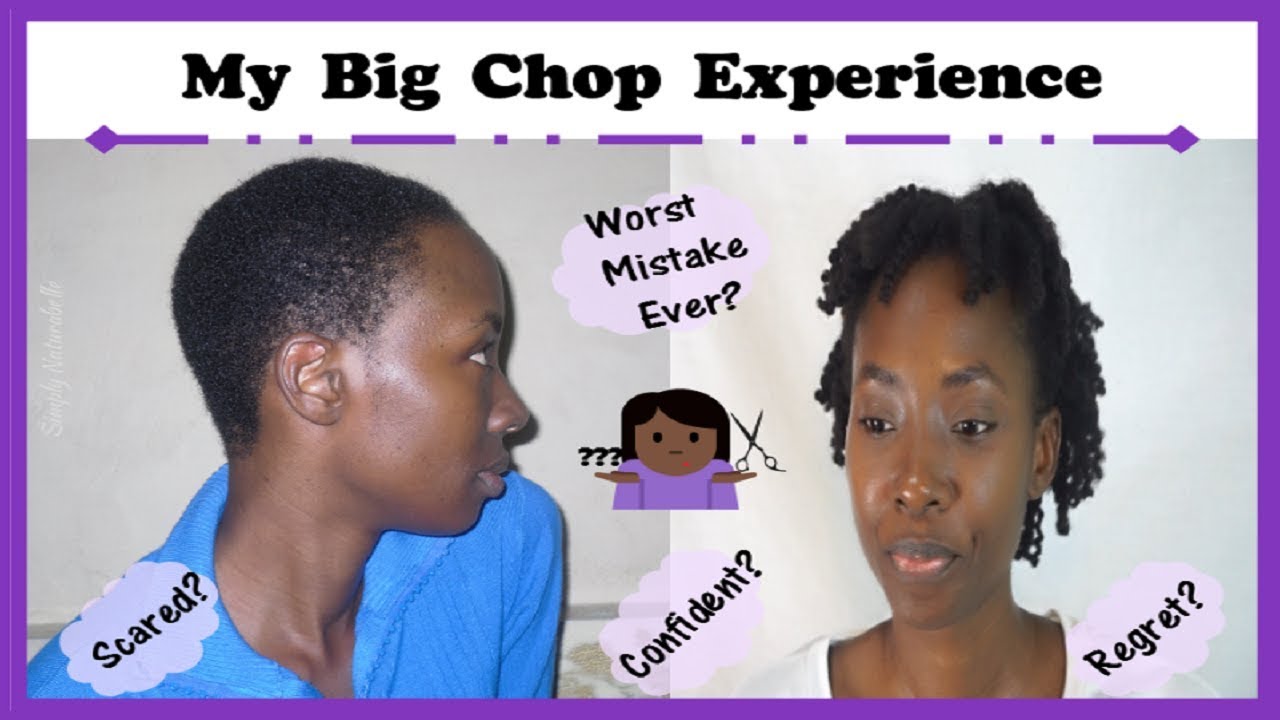 My Big Chop Story with Pics! Texture Talk Tuesday Episode 1| Simply ...