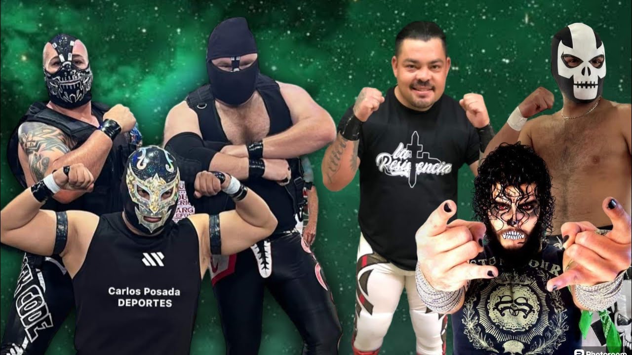 PANTHER BOY, ATLANTICO JR Y PRINCIPE AGUILA VS BLACK CODE, INSANO Y ...